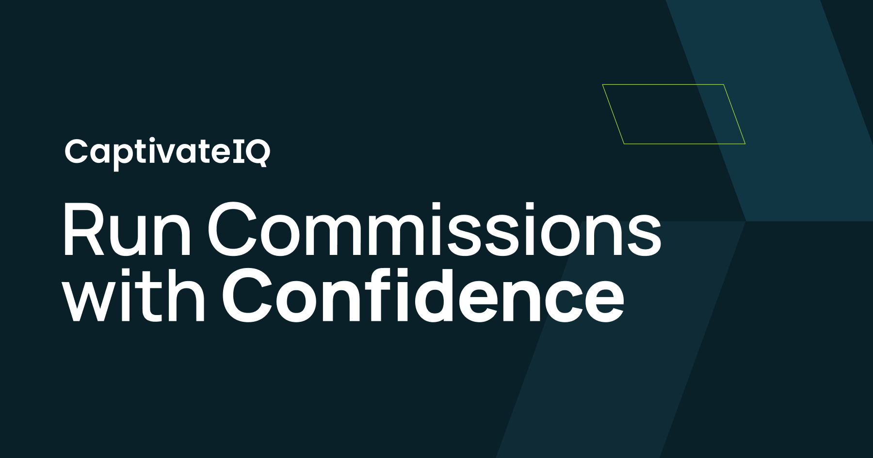 Sales Commission Management Software | CaptivateIQ